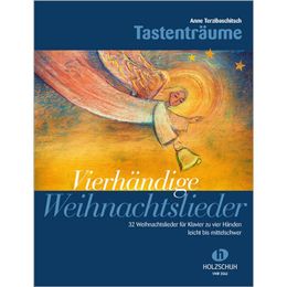 Vierhändige Weihnachtslieder - Anne Terzibaschitsch, Kartoniert (TB)