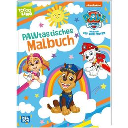 Nelson PAW Patrol Kindergartenheft: PAWtastisches Malbuch, Kartoniert (TB)
