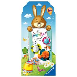 Ravensburger BeCreative 80573 Osteraktion Pompontiere, DIY für Kinder ab 6 Jahren