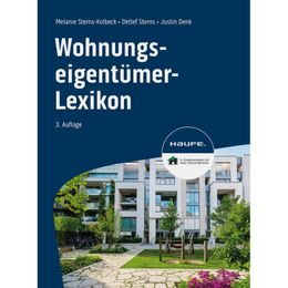 Wohnungseigentümer-Lexikon - Melanie Sterns-Kolbeck, Detlef Sterns, Justin Denk, Kartoniert (TB)