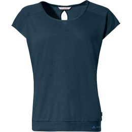 Vaude T-Shirt, recycelt, für Damen, blau, 36