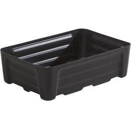 eurokraft pro PE-Kleingebinde-Universalwanne, ohne Gitterrost, Auffangvolumen 30 l