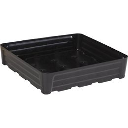 eurokraft pro PE-Kleingebinde-Universalwanne, ohne Gitterrost, Auffangvolumen 80 l