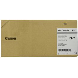 Canon Original PFI-1700PGY Druckerpatrone - grau hell 700ml