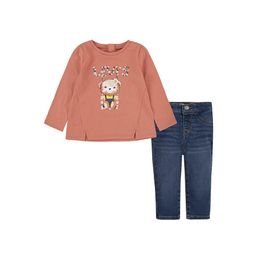 Levi's Kids 2tlg. Outfit in Orange - 74