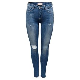 Only 5-Pocket-Jeans Damen Jeans ONLBLUSH MID ANKLE Skinny Fit (1-tlg)