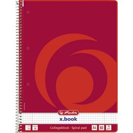 Herlitz Collegeblock Herlitz Collegeblock A4 70g/m² 80 Bl kariert Rand