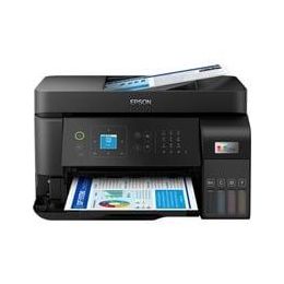 Epson EcoTank ET-4810, Multifunktionsdrucker schwarz, USB, LAN, WLAN, Scan, Kopie, Fax