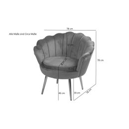 SAM® SAM® Armlehnstuhl Calm, Armlehnstuhl im Retro-Stil mit einem Sitzgefühl der Extraklasse