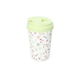 chic mic GmbH Becher bioloco plant easy cup watercolor flowers