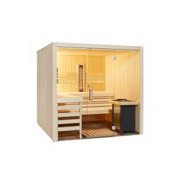 Infraworld Sauna Infraworld Sauna Panorama Complete Espe 210x210x203cm mit