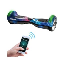 ROBWAY Balance Scooter Hoverboard W1 inkl. Samsung Akku 6.5” inkl. integrierte Lautsprecher