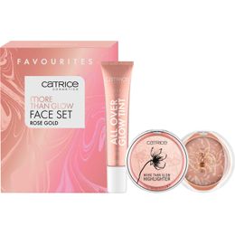 Catrice Make-up Set More Than Glow Face Set Rose Gold, 3-tlg., goldfarben