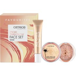 Catrice Make-up Set More Than Glow Face Set Gold, 3-tlg., goldfarben