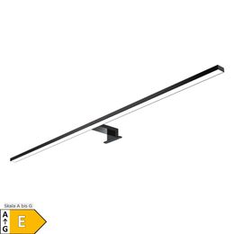 kalb 100cm LED Badleuchte Badlampe Spiegellampe Spiegelleuchte 230V warmweiß, schwarz