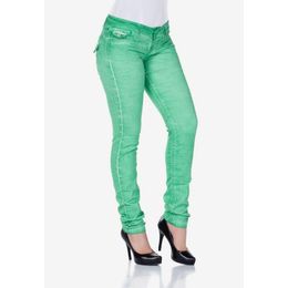 Cipo & Baxx Cipo & Baxx Slim-fit-Jeans mit figurbetontem Slim Fit-Schnitt, grün