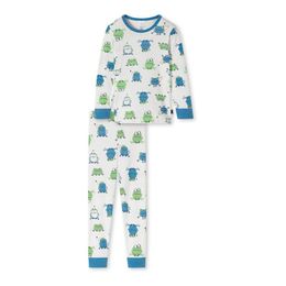 Schiesser Pyjama lang - Natural Love Organic Cotton (2 tlg) schlafanzug schlafmode bequem