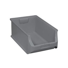 6 x Sichtlagerkasten 280 x 450 x 184 mm (Grau)