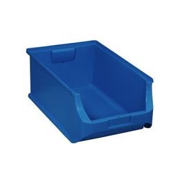 6 x Sichtlagerkasten 280 x 450 x 184 mm (Blau)