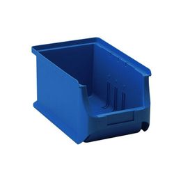 24 x Sichtlagerkasten 124 x 212 x 110 mm (Blau)