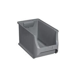 8 x Sichtlagerkasten 180 x 308 x 177 mm (Grau)
