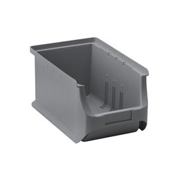 24 x Sichtlagerkasten 124 x 212 x 110 mm (Grau)