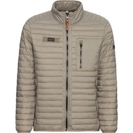 Camel Active Steppjacke, Stehkragen, Reißverschlusstaschen, für Herren, beige, 52