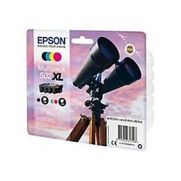 Epson 502XL Multipack - 4er-Pack - mit hoher Kapazität - Schwarz, Gelb, Cyan, Magenta - original - Tintenpatrone