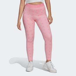 Adidas High Waist Allover Print 7/8-Leggings