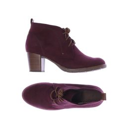 Marco Tozzi Damen Stiefelette, bordeaux, Gr. 38