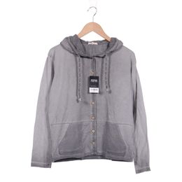 Deerberg Damen Kapuzenpullover, grau