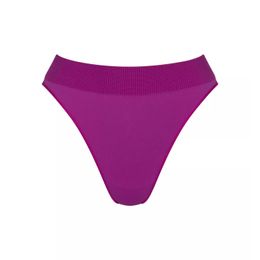 Sloggi - Slip mit hohem Beinausschnitt - Purple XL - Sloggi Ever Infused - Unterwäsche für Frauen