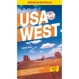 MARCO POLO Reiseführer USA West - Karl Teuschl, Kartoniert (TB)