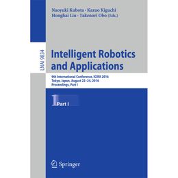 Springer International Publishing Intelligent Robotics and Applications, Kartoniert (TB)