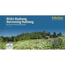 Esterbauer Rhön-Radweg - Rennsteig-Radweg, Kartoniert (TB)