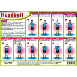 Handball - Schiedsrichterzeichen, Info-Tafel - Michael Schulze, Poster