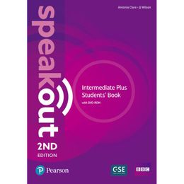Speakout Intermediate Plus 2nd Edition Students' Book and DVD-ROM Pack, m. 1 Beilage, m. 1 Online-Zugang; . - Antonia Clare, J Wilson, J. Wilson, Gebunden