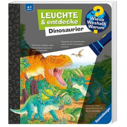 RAVENSBURGER VERLAG Wieso? Weshalb? Warum? Leuchte und entdecke: Dinosaurier (Taschenlampen-Buch mit Folien und Klappen) - Susanne Gernhäuser, Kartoniert (TB)