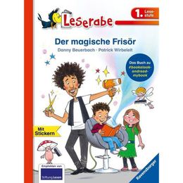 RAVENSBURGER VERLAG Der magische Frisör - Leserabe 1. Klasse - Erstlesebuch für Kinder ab 6 Jahren - Danny Beuerbach, Gebunden