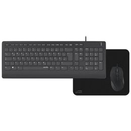 Speed-Link Bundle aus Maus Tastatur & Mauspad