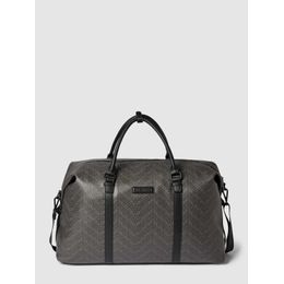 Valentino Handbags Duffle Bag mit Allover-Label-Muster Modell 'TYRONE'