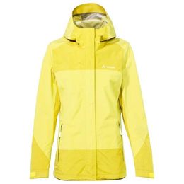 Vaude - Women's Neyland 2.5L Jacket - Regenjacke Gr 46 gelb