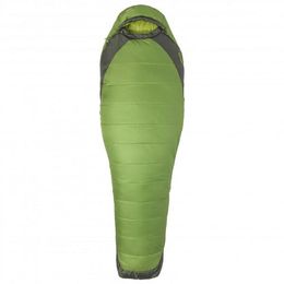 Marmot - Women's Trestles Elite Eco 30 - Kunstfaserschlafsack Gr 182 cm - Long Zip: Left Wheatgrass / Crocodile