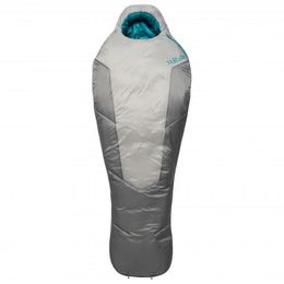 Rab - Women's Solar Ultra 3 - Kunstfaserschlafsack Gr bis 170 cm Körperlänge Zip: Left Dark Pewter
