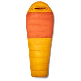 Marmot - Lost Coast 0 - Daunenschlafsack Gr bis 183 cm - Regular Zip: Left Gelb/Orange