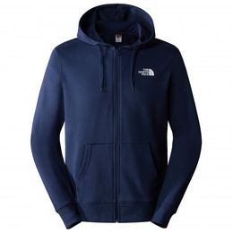 The North Face - Open Gate Fullzip Hoodie Light Gr S blau