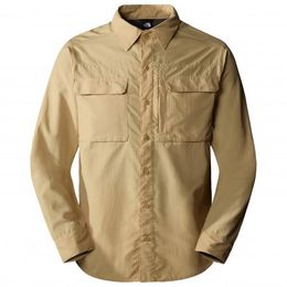 The North Face - L/S Sequoia Shirt - Hemd Gr XL beige