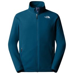 The North Face - 100 Glacier Full Zip - Fleecejacke Gr S blau