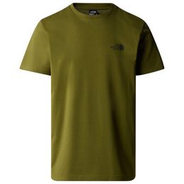 The North Face - S/S Simple Dome Tee - T-Shirt Gr M oliv