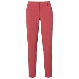 Vaude - Women's Womens Skomer Pants II - Trekkinghose Gr 36 - Regular rot